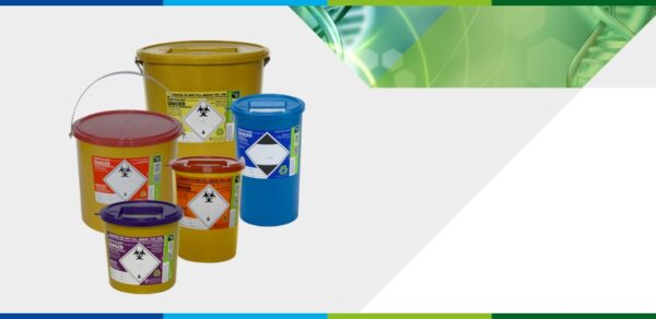 SHARPSGUARD® Lid colours and what they mean – England & Wales