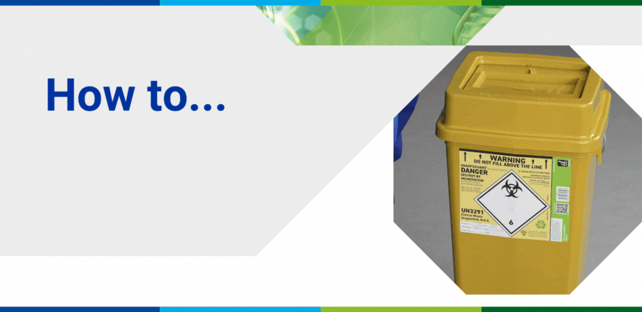 How to use a SHARPSGUARD® theatre+ container [Video] - Daniels Healthcare