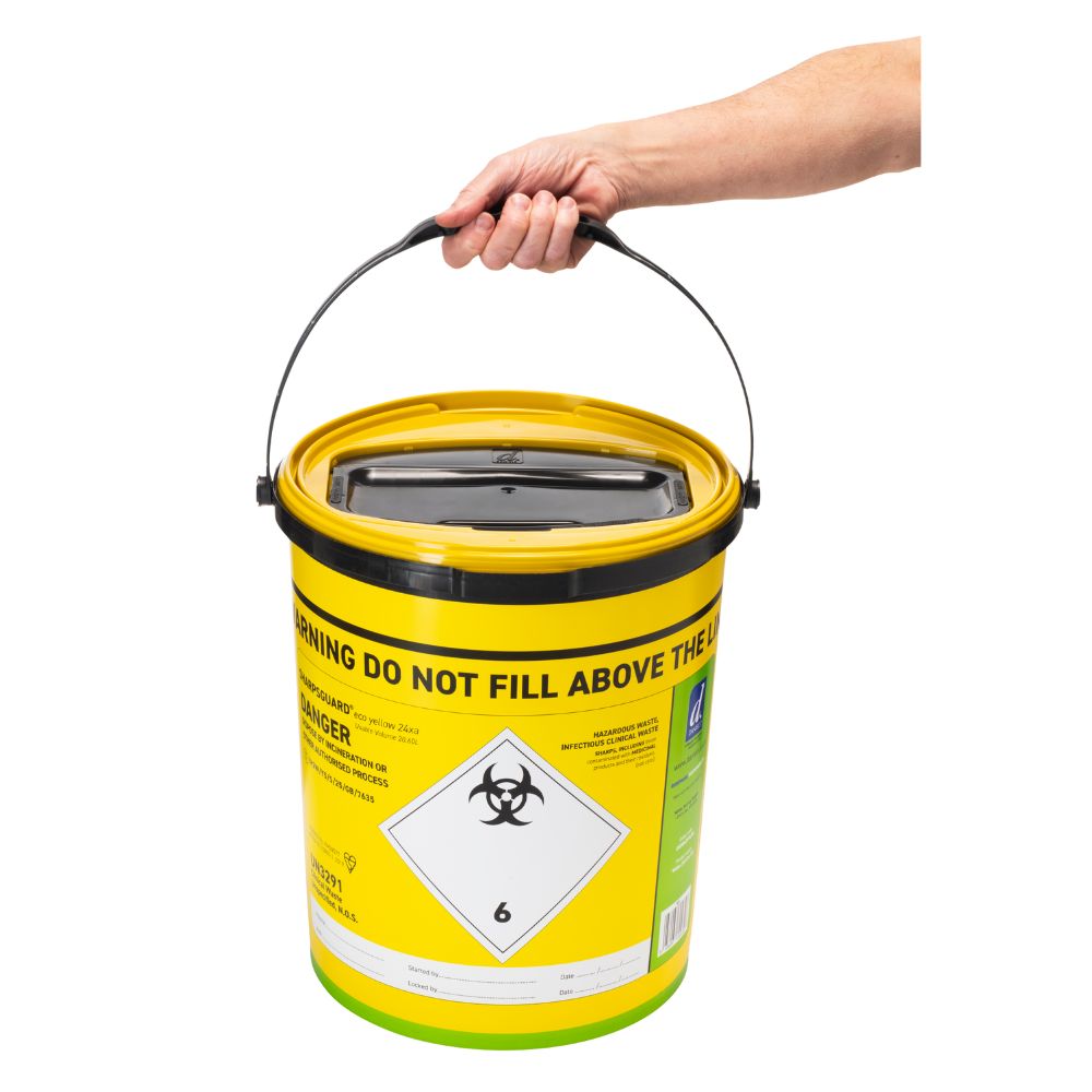 SHARPSGUARD® eco yellow 24 xa - Daniels Healthcare