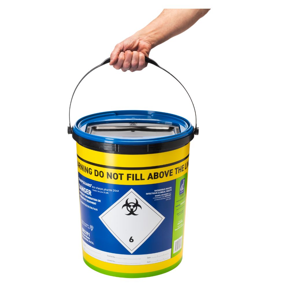 SHARPSGUARD® eco sharps pharmi 24 xa - Daniels Healthcare